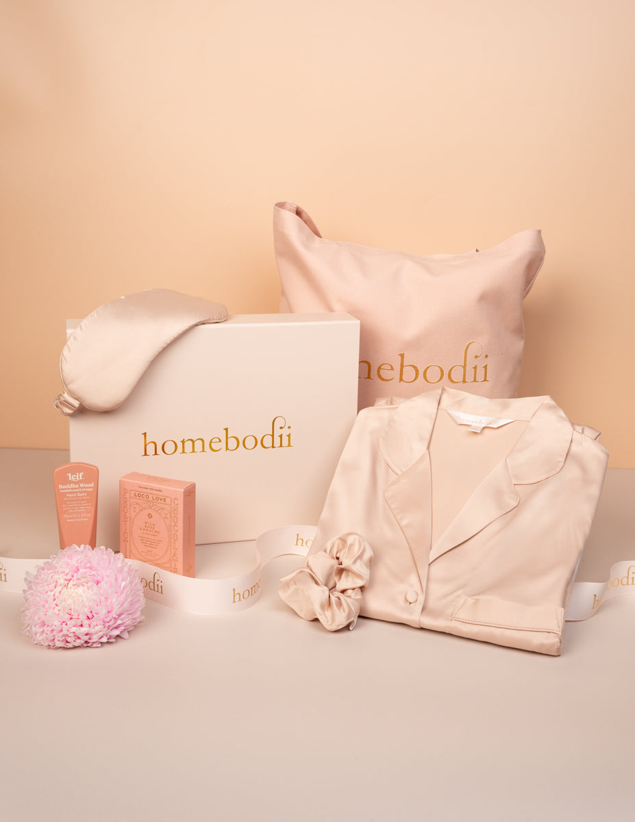 Happy Birthday Pyjama Hamper - Blush – Homebodii AU